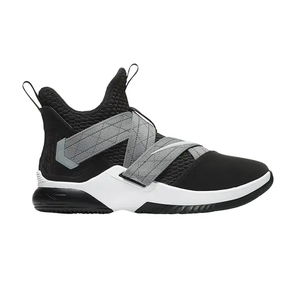 Nike Lebron Soldier 12 Air Raid Sneakers - Grey