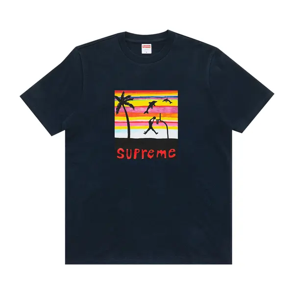 Supreme Dunk Tee 'navy - Blue