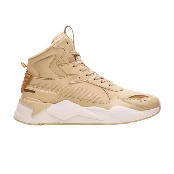 PUMA Rs-x Mid Leather Sneakers - Tan