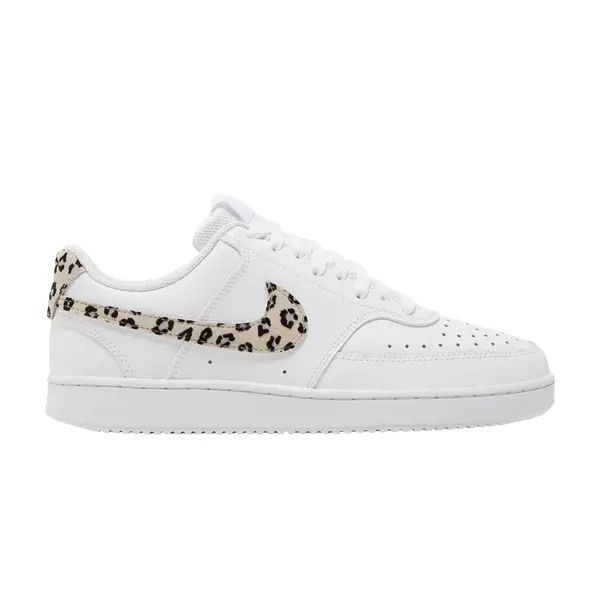 Nike Court Vision Low 'leopard Swoosh - White