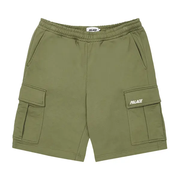 PALACE Cargo Sweat Shorts - Green