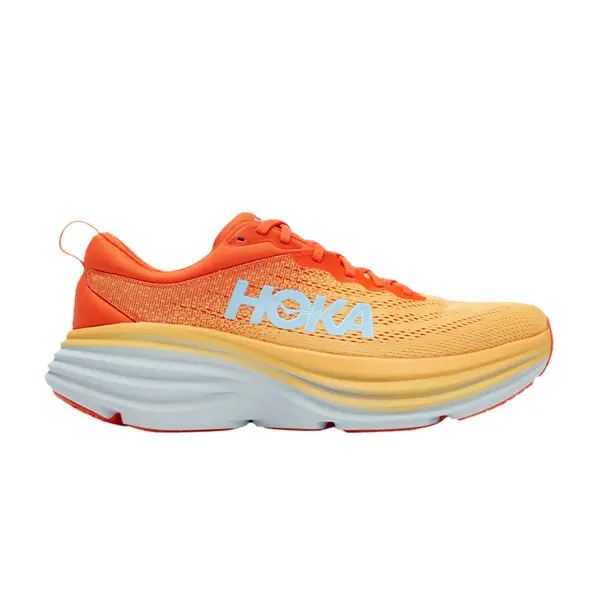 HOKA® Bondi Athletic Sneakers - Orange