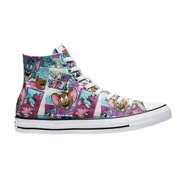 CONVERSE Tom & Jerry X Chuck Taylor All Star High Top Sneakers - Multicolor