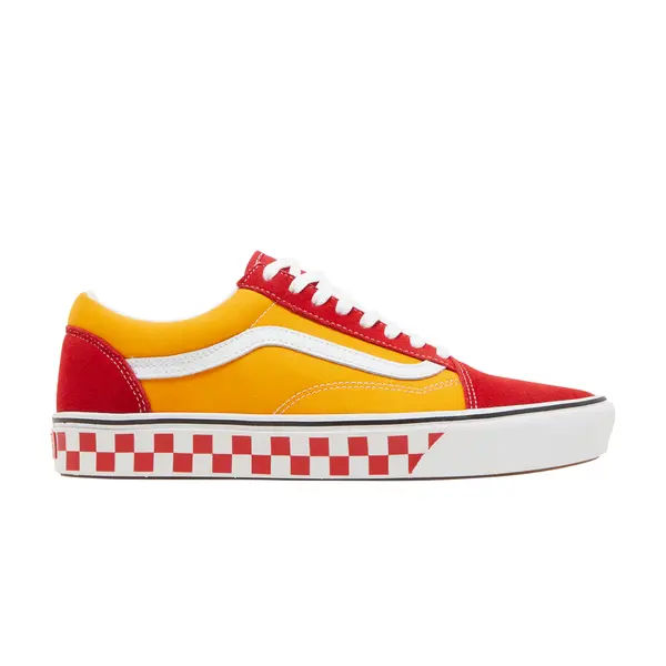 VANS Comfycush Old Skool Tape Mix Sneakers - Yellow
