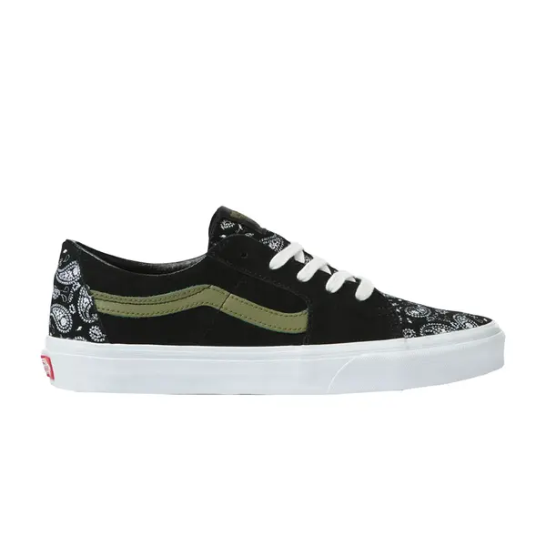 VANS Sk8-low Paisley Sneakers - Black