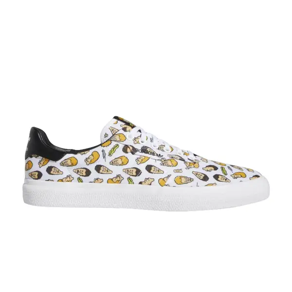 Adidas Beavis And Butthead X 3mc Vulc Sneakers - White