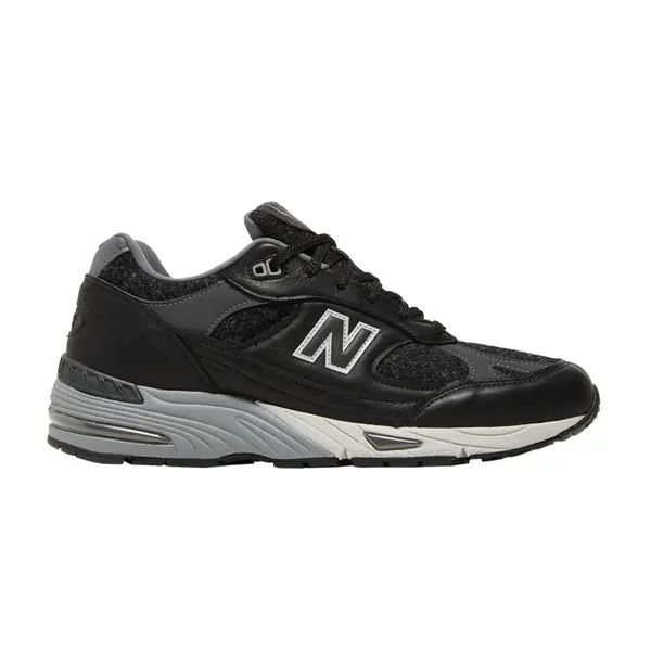 NEW BALANCE 991 Made In England 'harris Tweed' Sneakers - Black