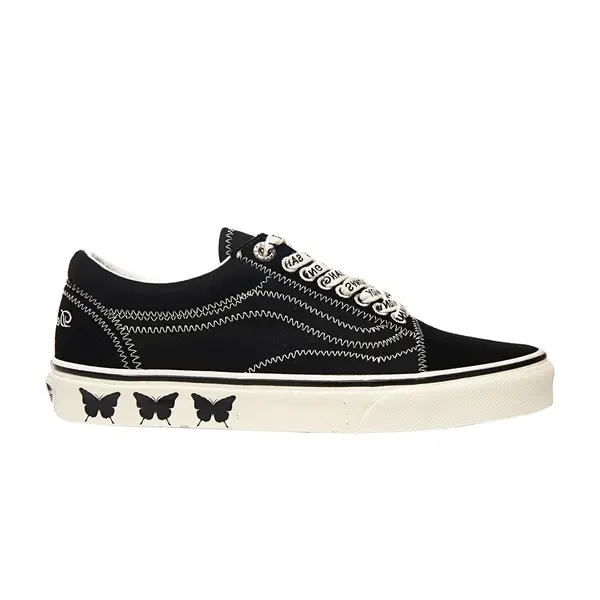 VANS Sandy Liang X Old Skool Delancey Sneakers - Black