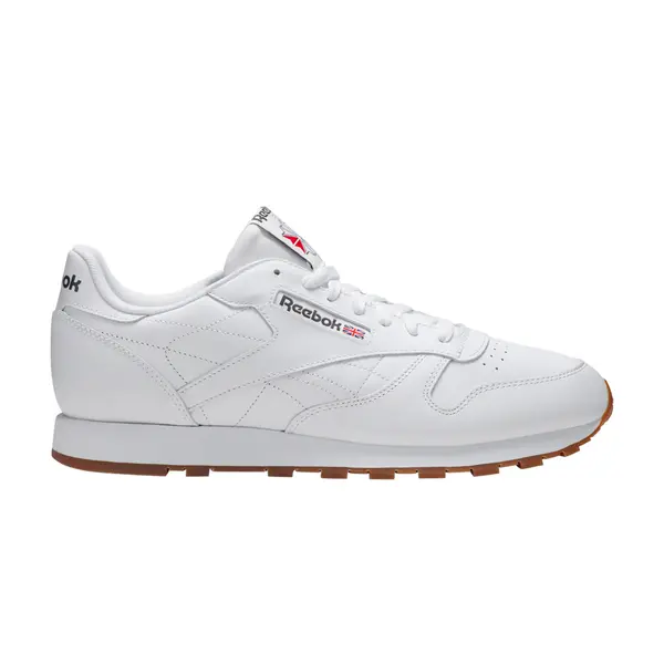REEBOK Classic Leather Gum Sneakers - White