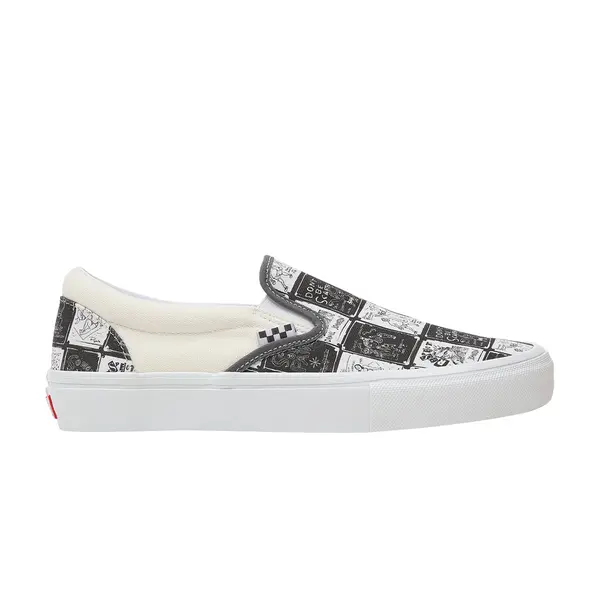 VANS Daniel Johnston X Skate Slip-on "cassette Tape - Grey