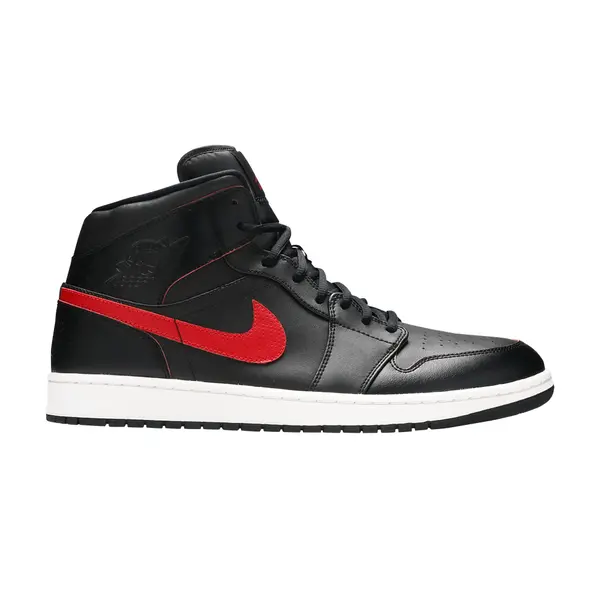 JORDAN 1 Retro Mid High-top Sneakers - Black