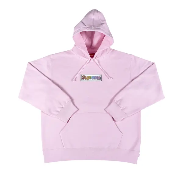 Supreme Bling Box Logo Hooded Sweatshirt