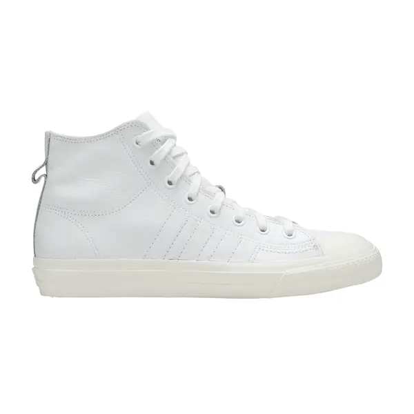 Adidas Nizza Rf High Recon Leather Sneakers - White
