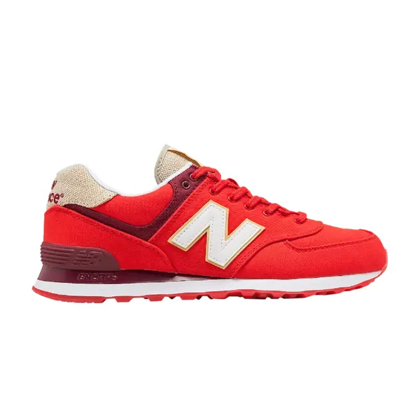 NEW BALANCE 574 'retro Surf' Sneakers - Red