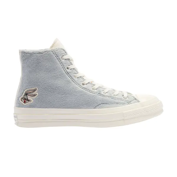 CONVERSE Looney Tunes X Chuck 70 High '80th Anniversary Faux Fur - Grey
