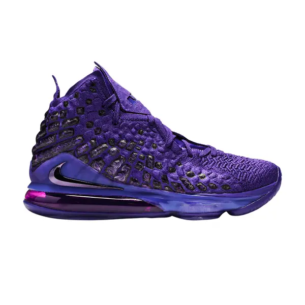 Nike Nba 2k20 X Lebron 17 'bron 2k' Gamer Exclusive Sneakers - Purple