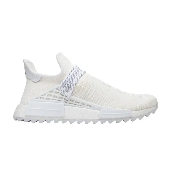 Adidas Pharrell X Nmd Human Race Trail 'blank Canvas' Sneakers