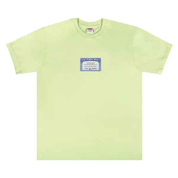 Supreme Social Tee 'pale Mint - Green