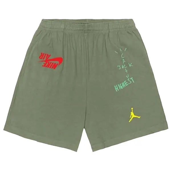 TRAVIS SCOTT X Highest Sweatshorts - Green