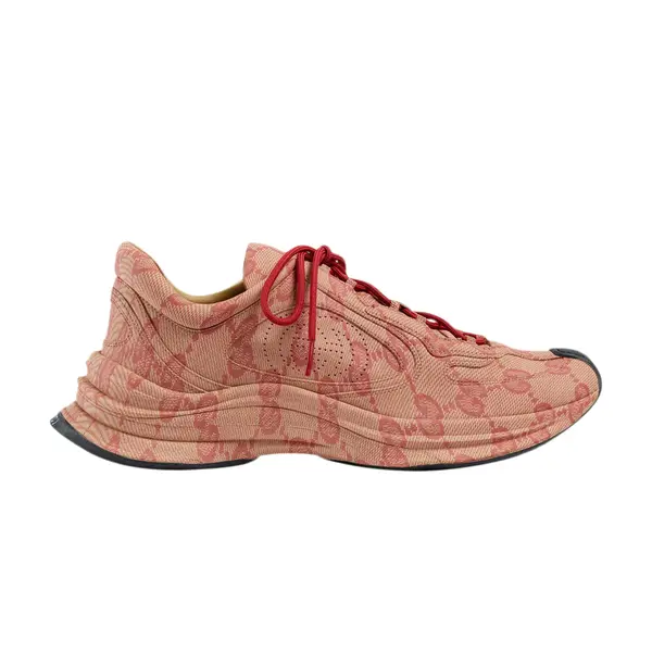 Gucci Run Monogram Sneakers - Red