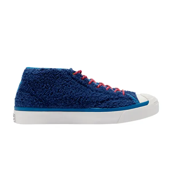 CONVERSE Jack Purcell Mid Retro Sherpa - Blue