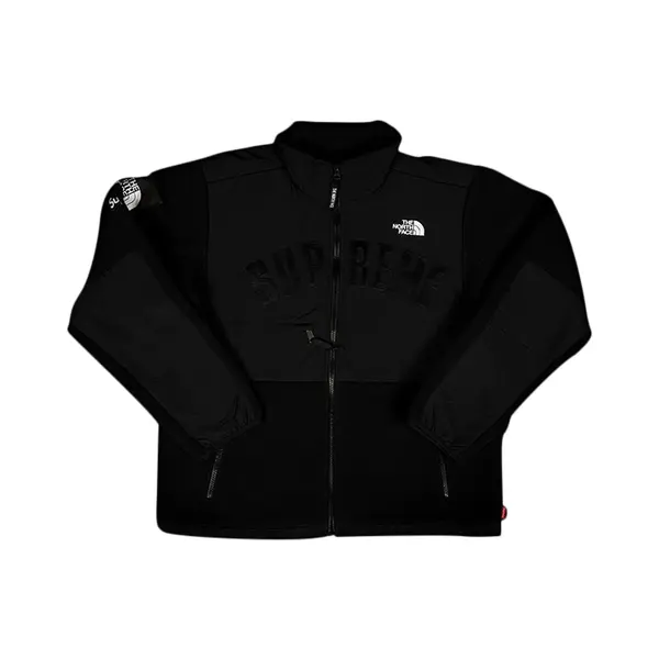 Supreme X The North Face Arc Logo Denali Fleece Jacket - Black