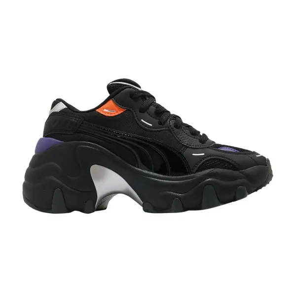 PUMA Pulsar Wedge Tech Glam Sneakers - Black