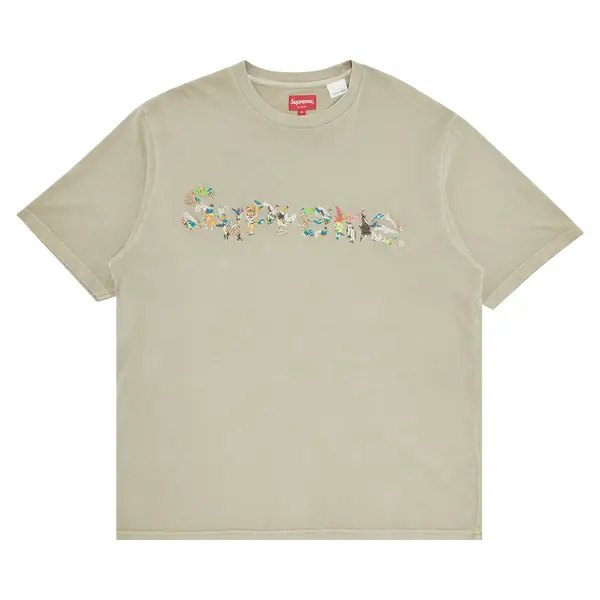 Supreme Animal Kingdom Short-sleeve Top 'dusty - Tan