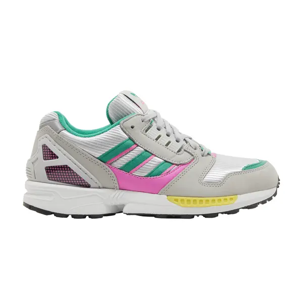 Adidas Zx 8000 Court Green Sneakers - Grey