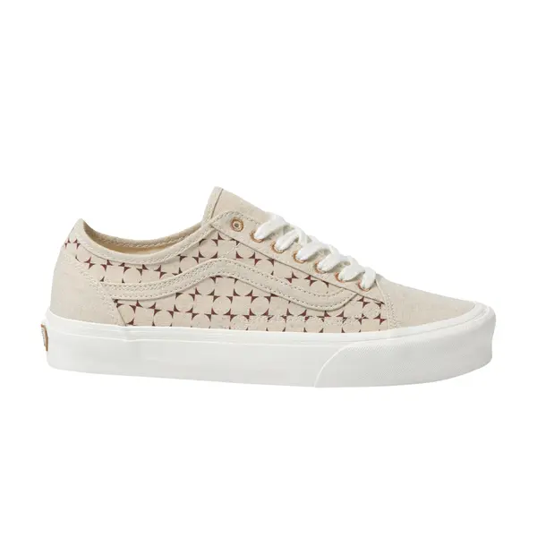 VANS Old Skool Tapered Eco Theory Checkerboard Sneakers - Brown
