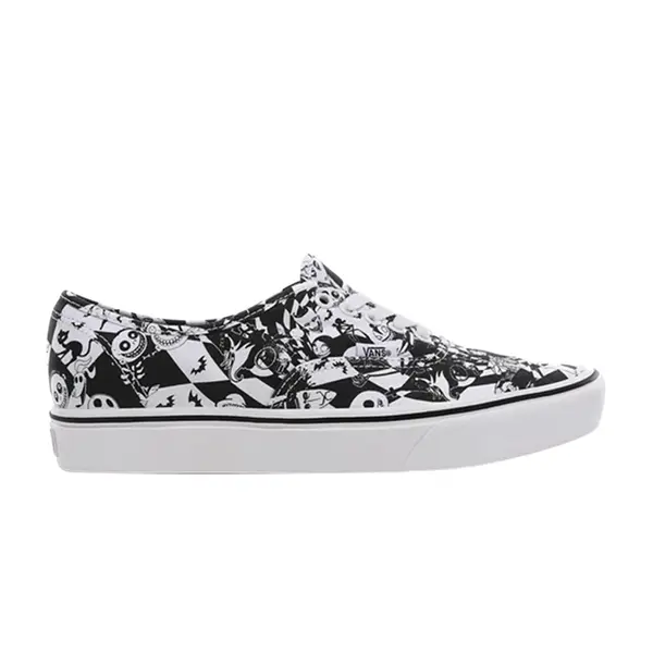 VANS The Nightmare Before Christmas X Comfycush Authentic 'collage' Sneakers - White