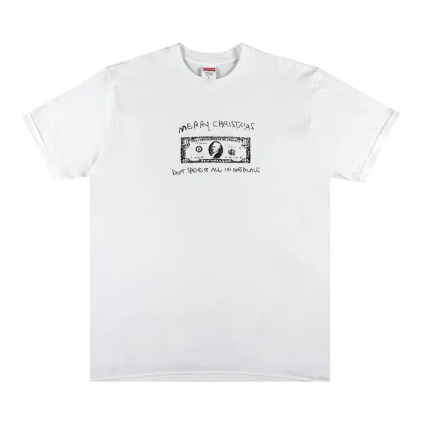 Supreme Spend It Tee - White