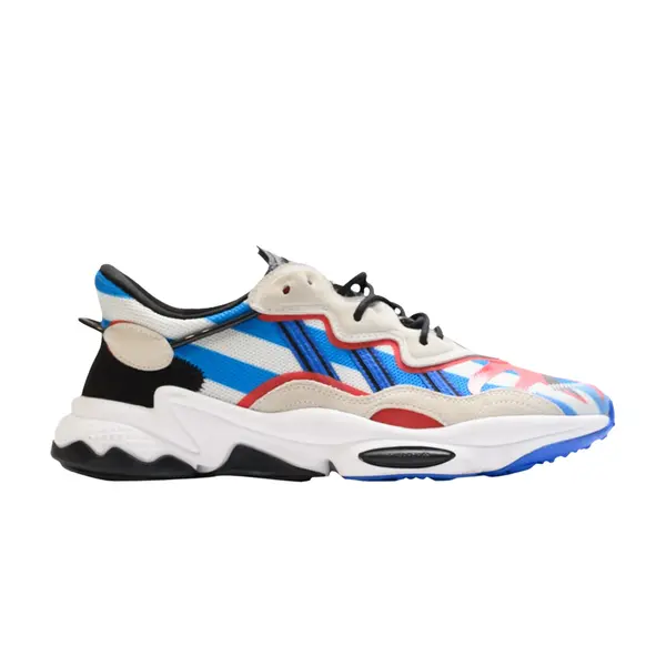 Adidas Bait X Street Fighter X Ozweego 'e. Honda' Sneakers - White