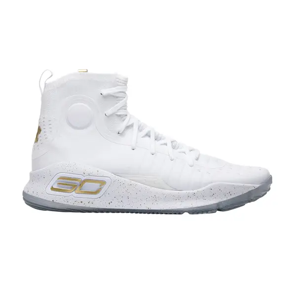 Under Armour Curry 4 'more Rings' Sneakers - White