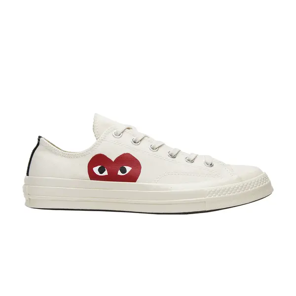 CONVERSE Comme Des Garçons Play X Chuck 70 Low Sneakers - White