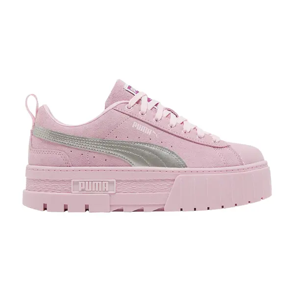 PUMA Dua Lipa X Mayze Suede Sneakers - Pink