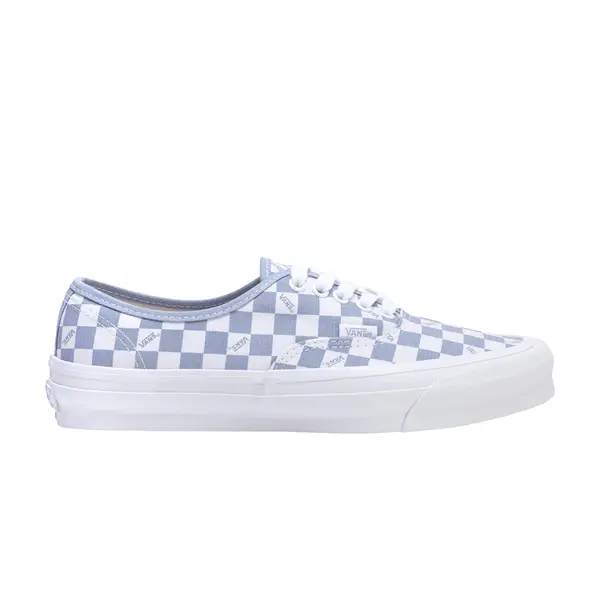 VANS Og Authentic Lx Checkerboard Sneakers - Blue
