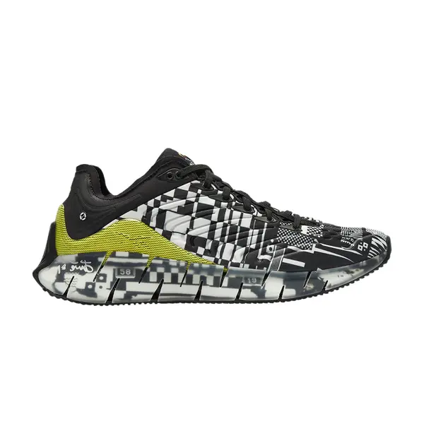 REEBOK X Kenzo Minami Zig Kinetica Abstract Sneakers - Black