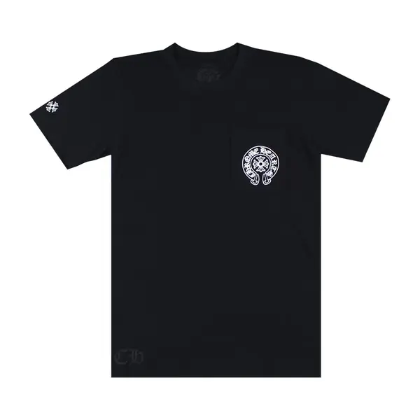 Chrome Hearts Multicolor Horseshoe T-shirt - Black