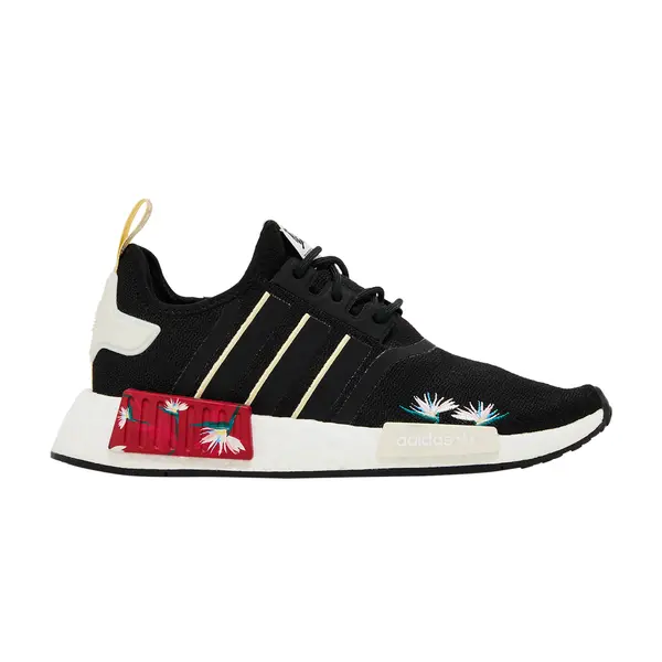 Adidas Thebe Magugu Nmd_r1 'Birds Of Paradise' Sneakers - Black |  Editorialist