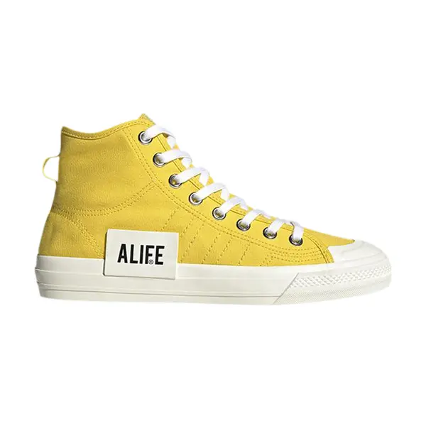 Adidas Alife X Nizza High Sneakers - Yellow