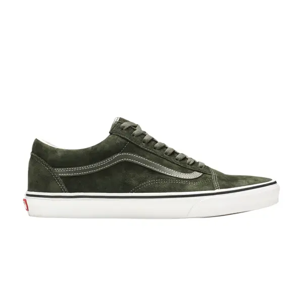 VANS Old Skool Pig Suede Sneakers - Green