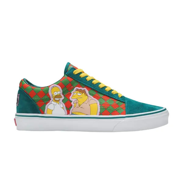 VANS X The Simpsons Old Skool 'moe's Tavern' Sneakers - Green