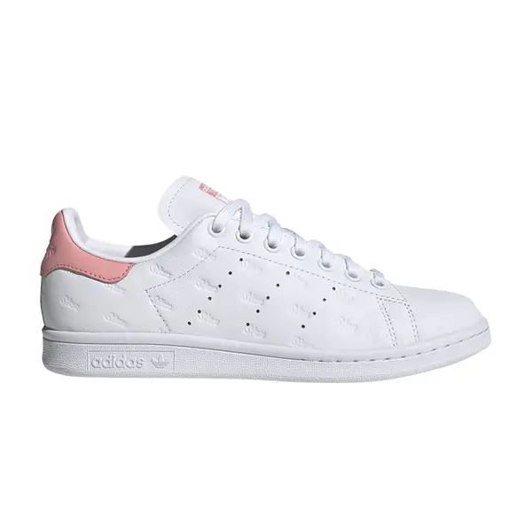 Adidas Stan Smith Lace Up Sneakers - White