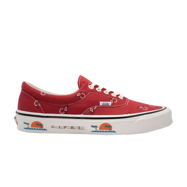VANS Og Era Lx Paisley Sneakers - Red
