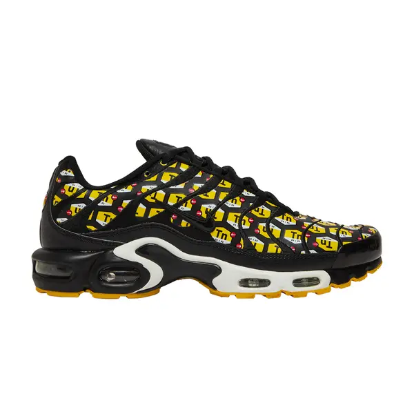 Nike Max Plus Qs 'all Over Print' Sneakers - Black