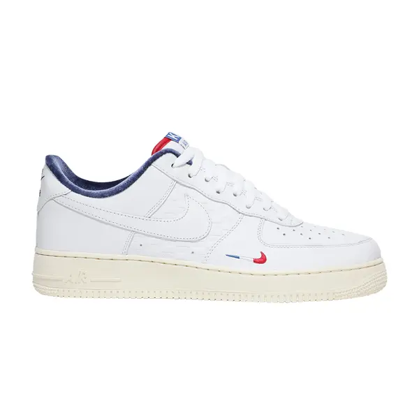 Nike Kith X Air Force 1 Low 'france' Sneaker - White