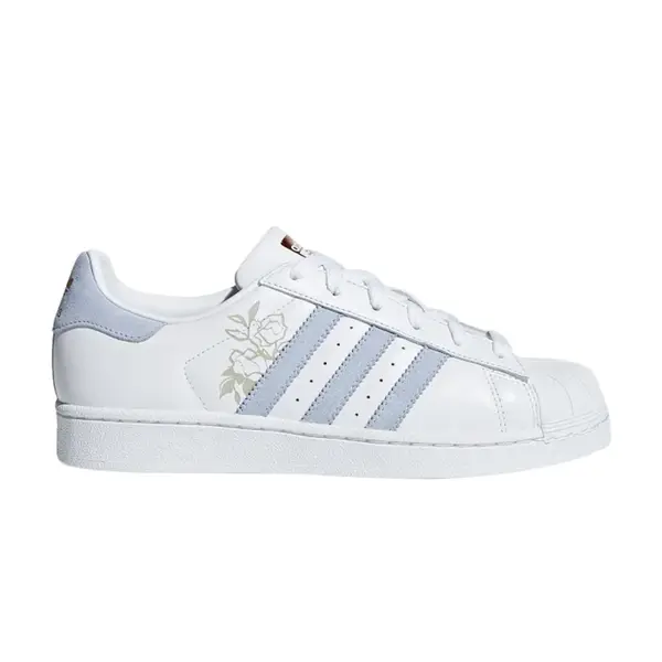 Adidas Superstar 'cherry Blossom' Sneakers - White