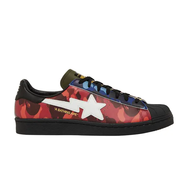 adidas BAPE SUPERSTAR マルチカラー Bape x Adidas Superstar 80s Bape Color Camo Multi-Color Size 7-11