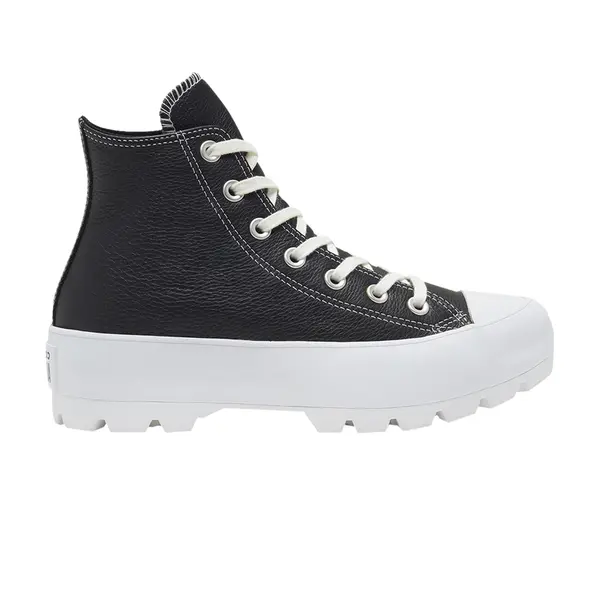 CONVERSE Chuck Taylor All Star Lugged Leather High Top Sneakers - Black